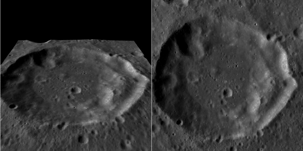 Cratera Kapteyn B. | Vaz Tolentino Observatório Lunar