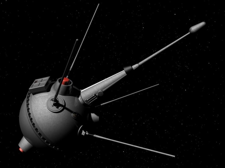 Sinus LUNICUS e a sonda lunar robótica soviética LUNA 2. | Vaz ...